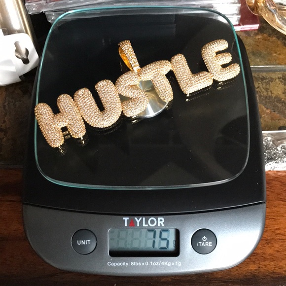 Spicyice.com | Accessories | Iced Hustle Pendant W 8k 12mm Cuban Link ...